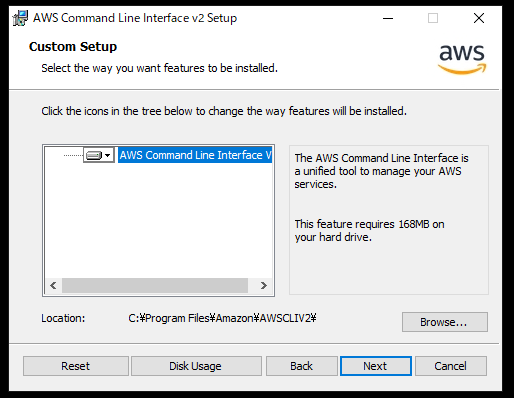 Windows環境に AWS CLI をインストール | 学習一夜漬けプログラミング
